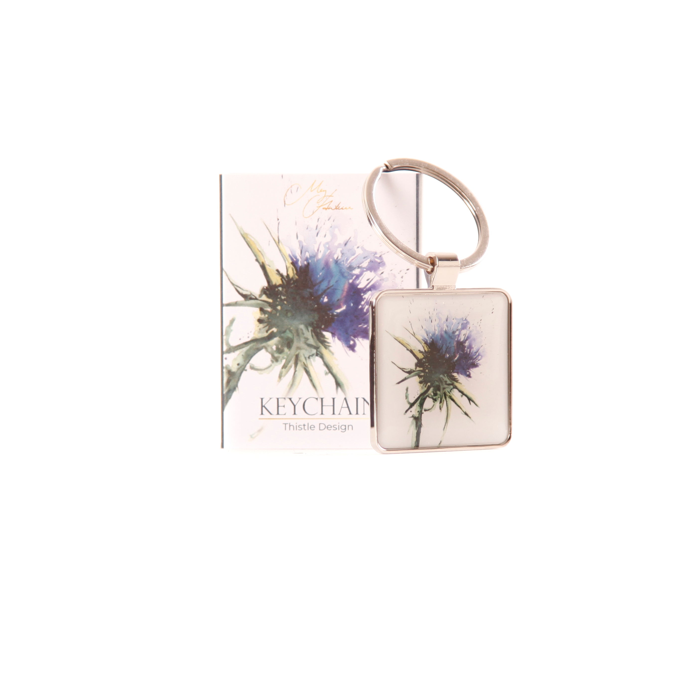 The Thistle' Keychain - Thistle Design